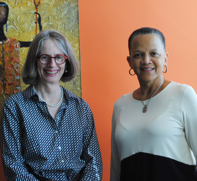 Martha Barry (left) and Paula Penebaker, YWCA Southeast Wisconsin